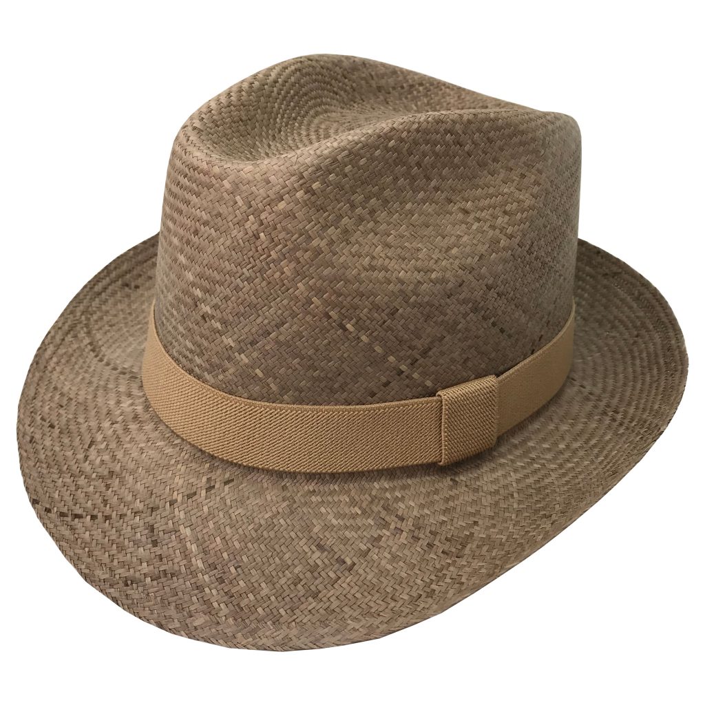 Sombrero Pachuco de Palma de Jipi teñido con Palo de Tinte – Jipijapa Hats