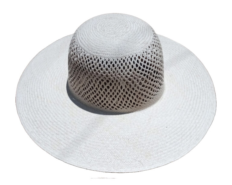 Sombrero Pamela para Dama de Ala Extra-Grande Copa Calada – Jipijapa Hats