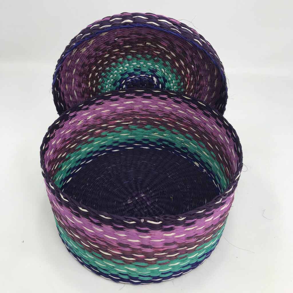 Tortillero de palma de Jipi diversos colores – Jipijapa Hats